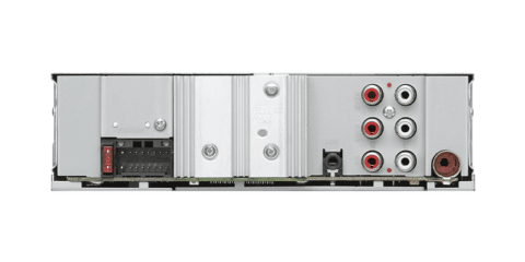 KENWOOD KMM-BT408 MECHLESS BLUETOOTH/USB/AUX/3XPREOUTS CAR STEREO*short ...