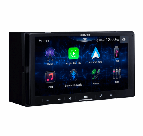 ALPINE ILX-W670E 7INCH WIRED CARPLAY ANDROID AUTO/BLUETOOTH/3X PREOUTS ...