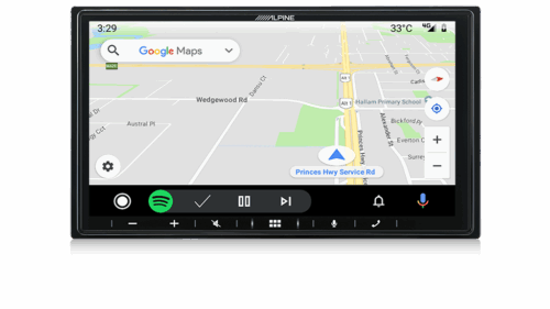 ALPINE ILX-W670E 7INCH WIRED CARPLAY ANDROID AUTO/BLUETOOTH/3X PREOUTS ...